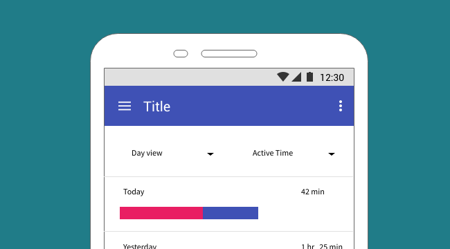 Free Wireframe Template for Task - Active Time Tracking