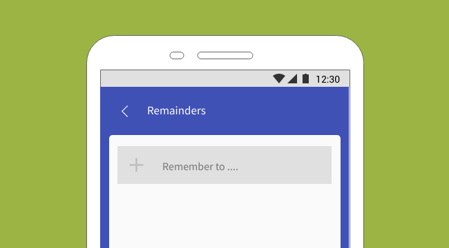 Free Wireframe Template for Adding Remainder