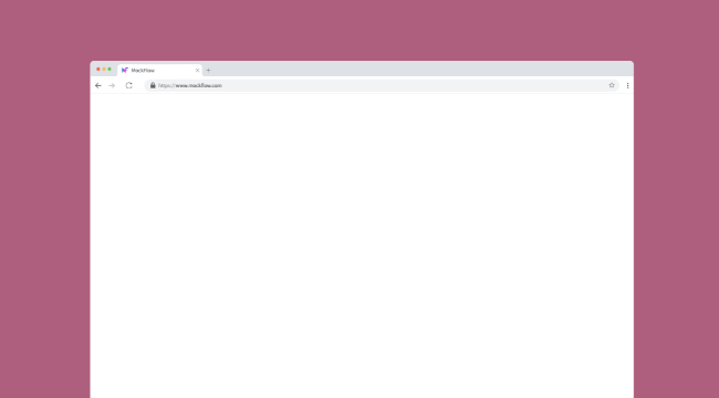 Free Wireframe Template for Chrome browser