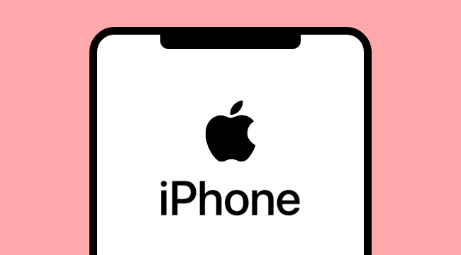 Free Wireframe Template for iPhone frame