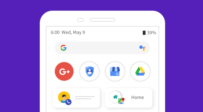 Free Wireframe Template for Android apps