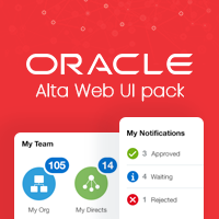 Free Wireframe UI kit for Oracle fusion UI