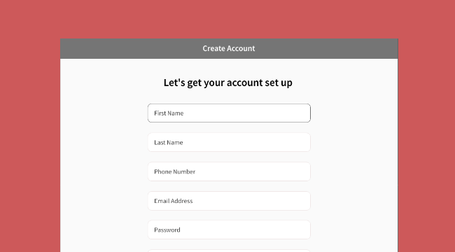 Free Wireframe Template for Login page